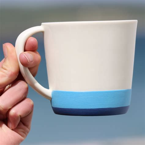 Porcelain Mug Blues Adele Stanley