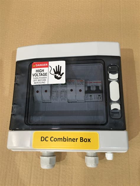 ETEK PV 500V Isolation Protection Box 1PV Input 1DC Output 1 String 1MPPT PB015 Solar