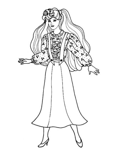 Preppy Coloring Pages Free Printable Pdf Sheets