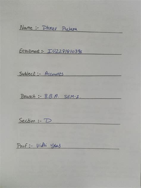 Accounts Assignment 1 And 2 Pdf