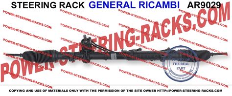 AR9029 - Power Steering Racks and oil seals