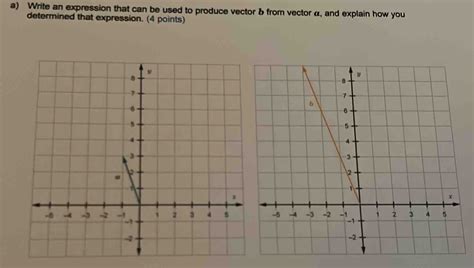 Solved Write An Expression That Can Be Used To Produce Vector B From