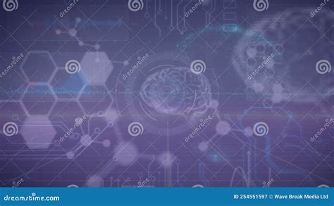 Animation Of Data Processing And Networks Of Connections On Screens Stock Video Video Of Human