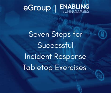 Seven Steps For Successful Incident Response Tabletop Exercises Egroup Us