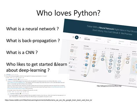 Deep Learning Using Tensorflow And Data Science Experience Ppt