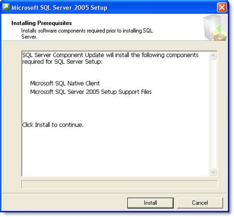 Installation And Setup Installing SQL Server 2005 Express Edition