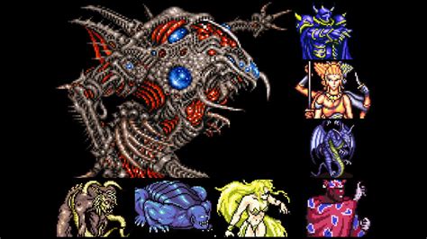 Final Fantasy Iv Namingway Edition All Bosses Youtube