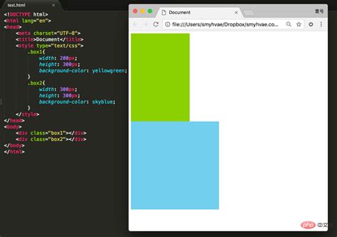 how to set float in css css tutorial php cn