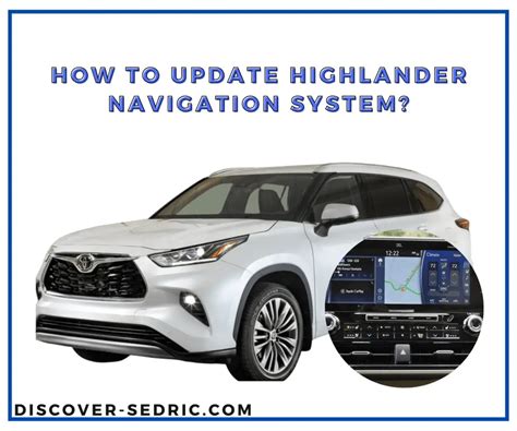 How To Update Highlander Navigation System Answered