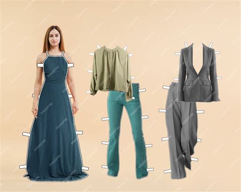 Premium Photo Full Shot Woman Clothing Formality Scale
