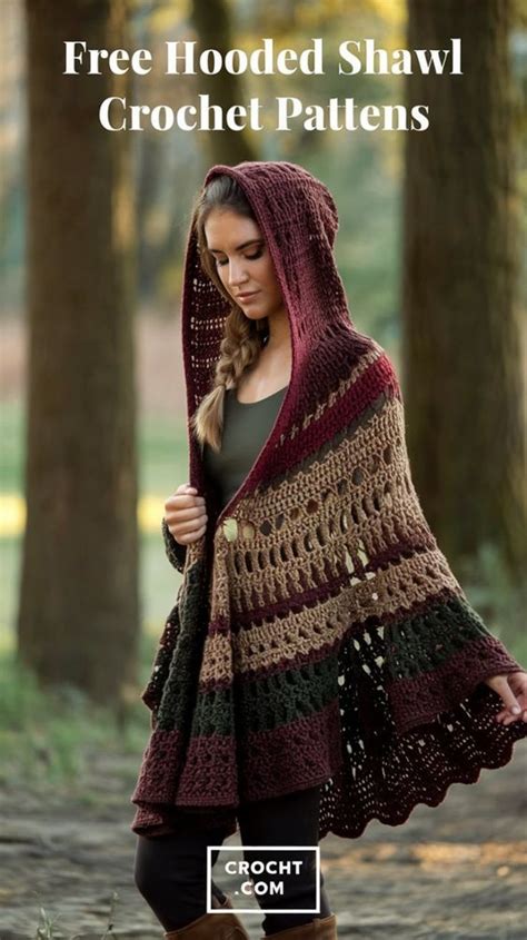 Best 13 11 Hooded Poncho Free Crochet Patterns Artofit