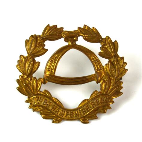 7th Battalion Hampshire Regiment Cap Badge Original Jeremy