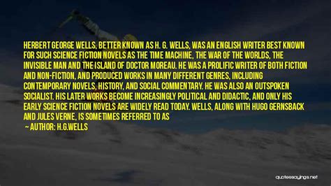 Top 6 H G Wells Time Machine Quotes And Sayings