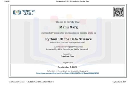 Manu Garg On Linkedin Ibm Cognitiveclass
