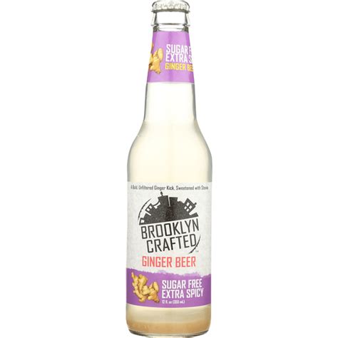 Brooklyn Crafted Ginger Beer Glass Bottle 12 Fl Oz Delivery Or