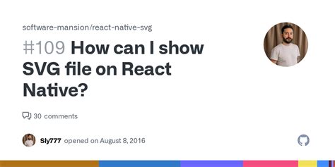 How Can I Show Svg File On React Native · Issue 109 · Software Mansionreact Native Svg · Github