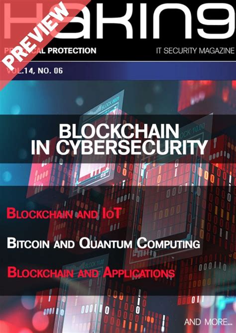 Blockchain In Cybersecurity Preview Hakin9 IT Security Magazine