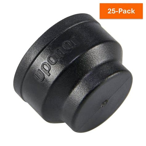 Uponor Totalfit 1 In Push To Connect Engineered Polymer Plug 25 Pack Tf4351000 The Home Depot