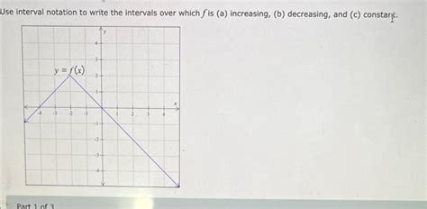 Solved Jse Interval Notation To Write The Intervals Over
