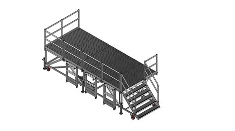 Custom Loader Bucket Repair Platform Safesmart Access