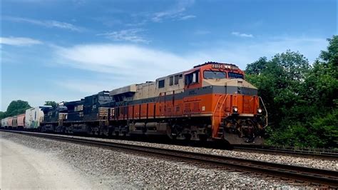 Interstate And Csx Flared Sd70mac Youtube