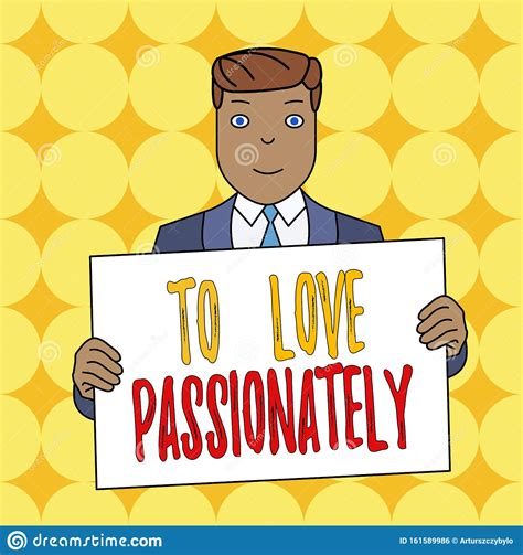 To Love Passionately Keyboard With Computer Key Button Royalty Free