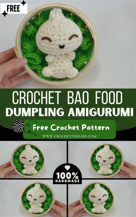Chunky Crochet Bao Amigurumi Patterns