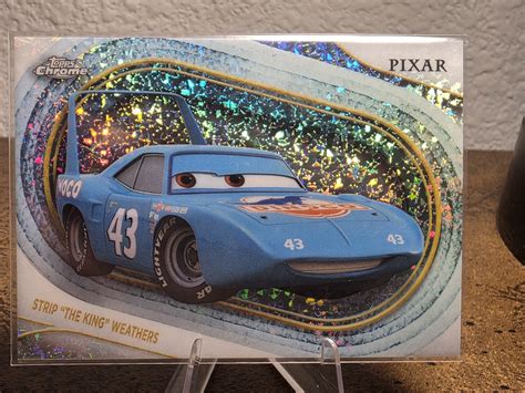 Strip The King Weathers 2025 Topps Chrome Disney 57 Gold Mini