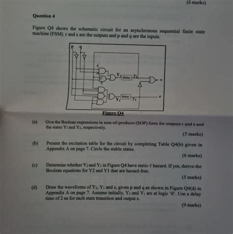 solved figure q4 shows the schematic circuit for an