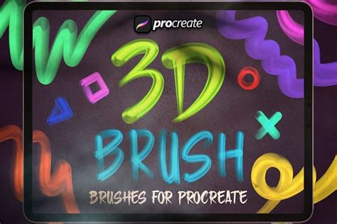 Procreate Graffiti Brushes With 3d Effects Free Download Procreate Brushes