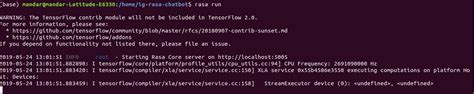 Error While Using Rasa X Rasa Open Source 2024 12 09
