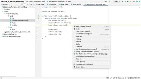 Inheritance And Method Overriding In Java