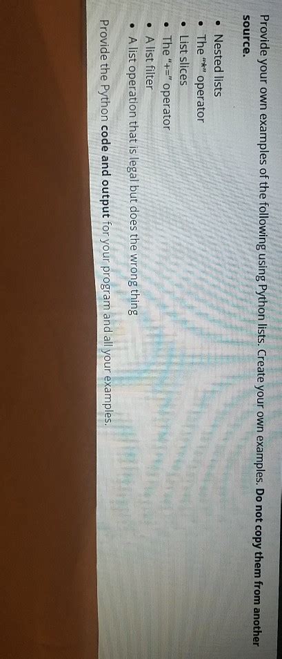 Solved Write A Python Program That Does The Following Chegg Com
