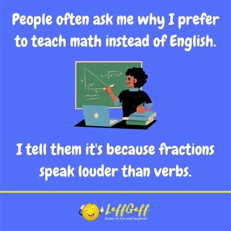Funny Prefer Math Joke Laffgaff Home Of Laughter