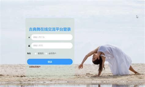 基于spring boot的古典舞在线交流平台设计与实现，计算机毕业设计 带源码 论文 csdn博客