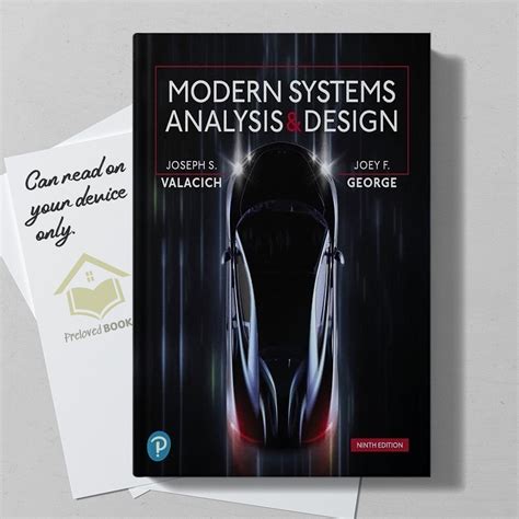 Modern Systems Analysis And Design 9th Edition 978 0135172759 Pre Loved Book