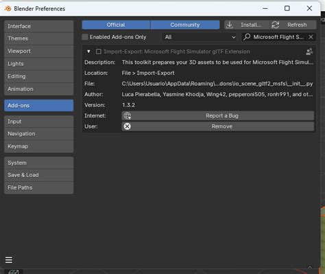 MSFS20 Problems To Export In Blender Model With Blender2msfs FSDeveloper