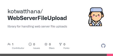 GitHub Kotwatthana WebServerFileUpload Library For Handling Web Server File Uploads