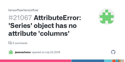 【python报错】已解决attributeerror ‘series Object Has No Attribute ‘columns