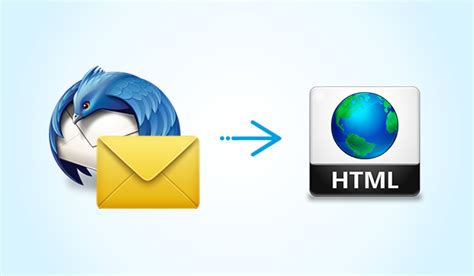 3 Tips To Convert Thunderbird Emails To Html Hypertext Language