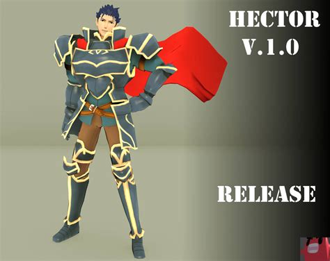 Fire Emblem Hector 3d Model Release V 1 0 Old By Simplyachair On