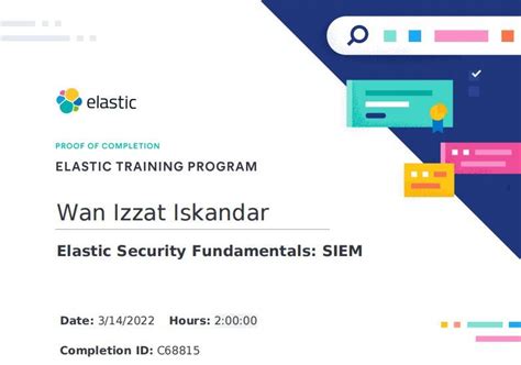 Wan Izzat Iskandar On Linkedin Elasticstack Elasticsearch Kibana Siem