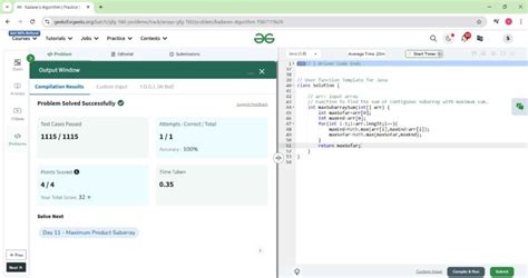 Sindhu V On Linkedin Gfg160 Problemsolvingjourney Dsa Learndsa