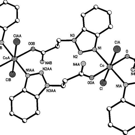 5 Crystal Structure Of Complex 5 With Thermal Ellipsoids Drawn At The