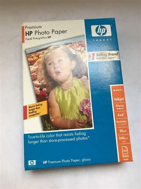 Hp Photo Paper Glossy Inkjet X In Sheets C A New Pkg My XXX Hot Girl