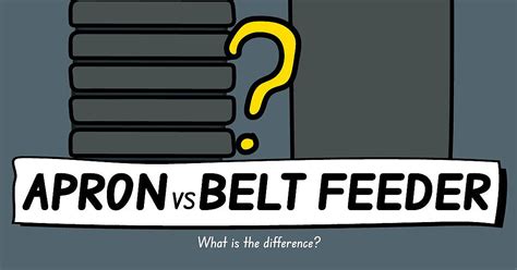 What Is The Difference Between Apron And Belt Feeders Rubble Master
