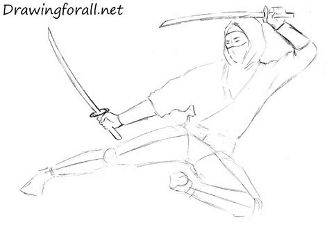 How To Draw A Ninja
