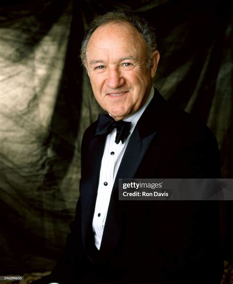 Actor Gene Hackman Poses For A Portrait Circa 1996 In Los Angeles