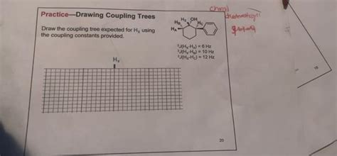solved ch practice drawing coupling trees he hх он hc drade