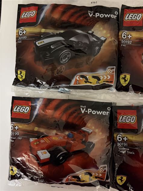 Lego Shell V Power Ferrari Set Official Ferrari Product 🚘 Neu Und